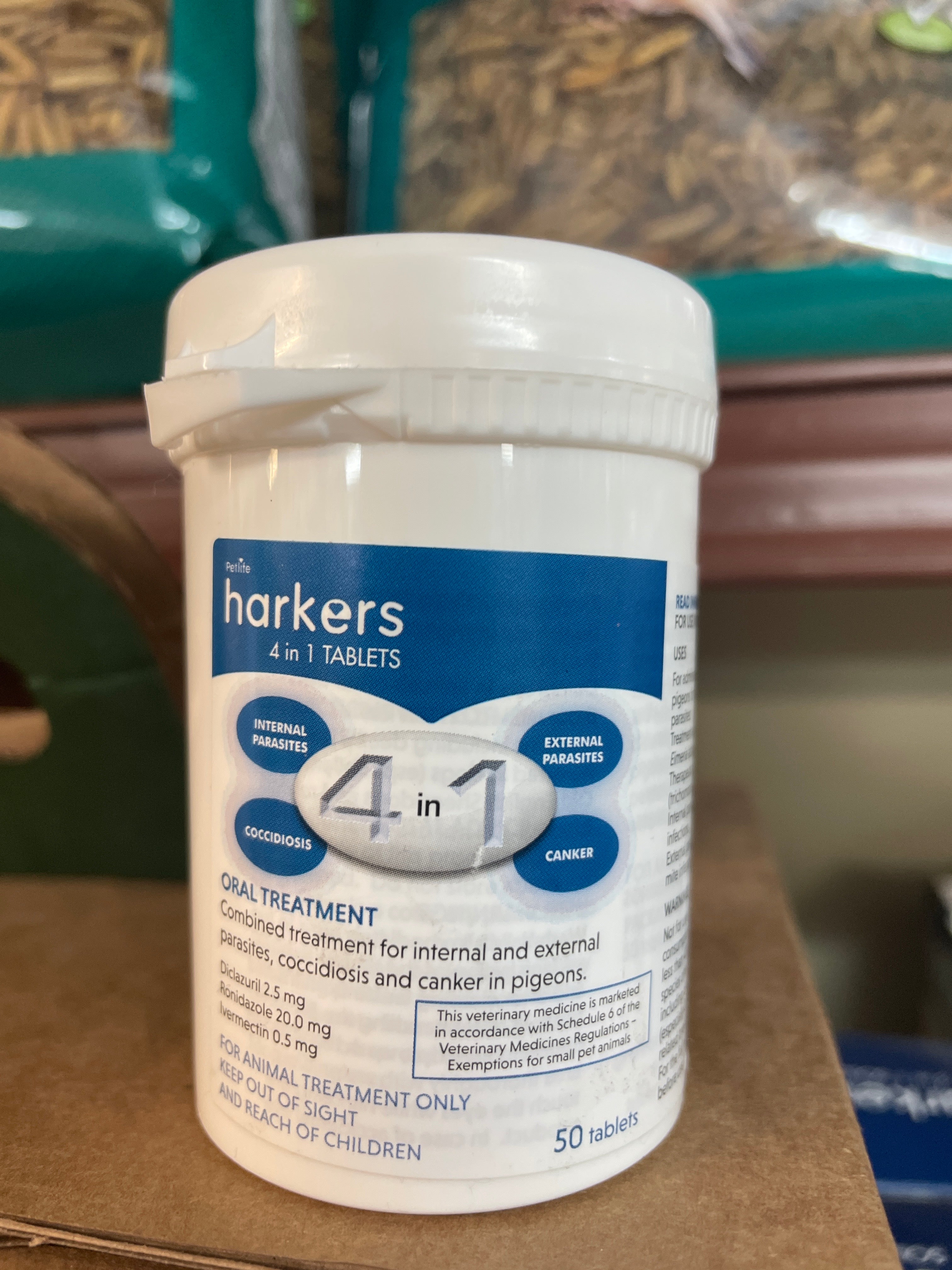 Harkers 4 in 1 tablets 50 – the Pet MARKET